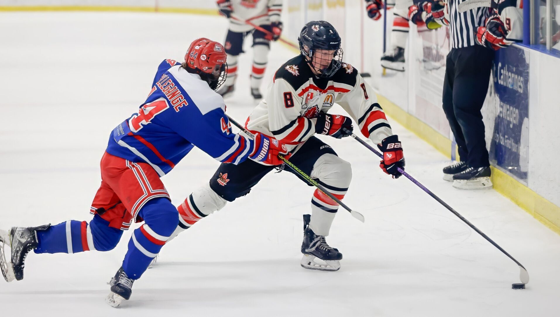 Niagara Falls junior-A team so far has seven players back
