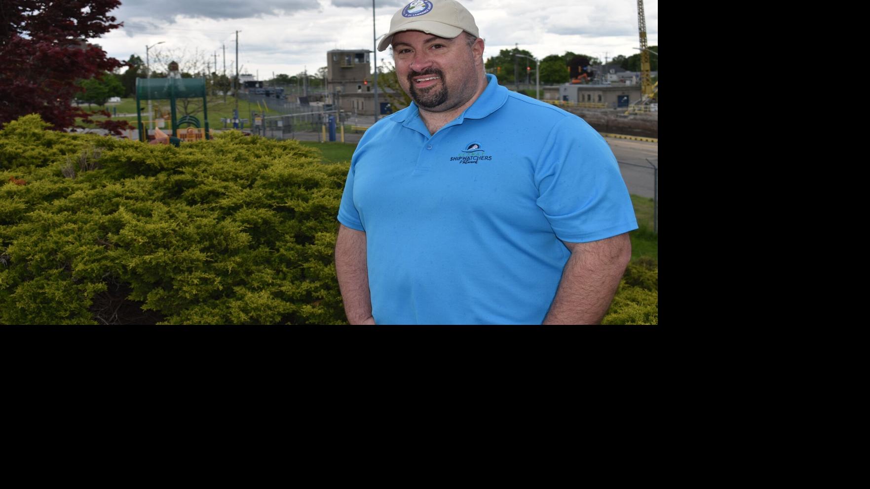 Ship watchers meet at Lock 8 Gateway Park in Port Colborne