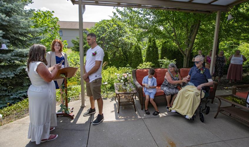 McNally House resident gives away daughter at her wedding