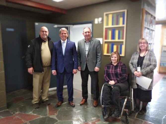 Port Colborne Library steps up accessibility by removing a step down