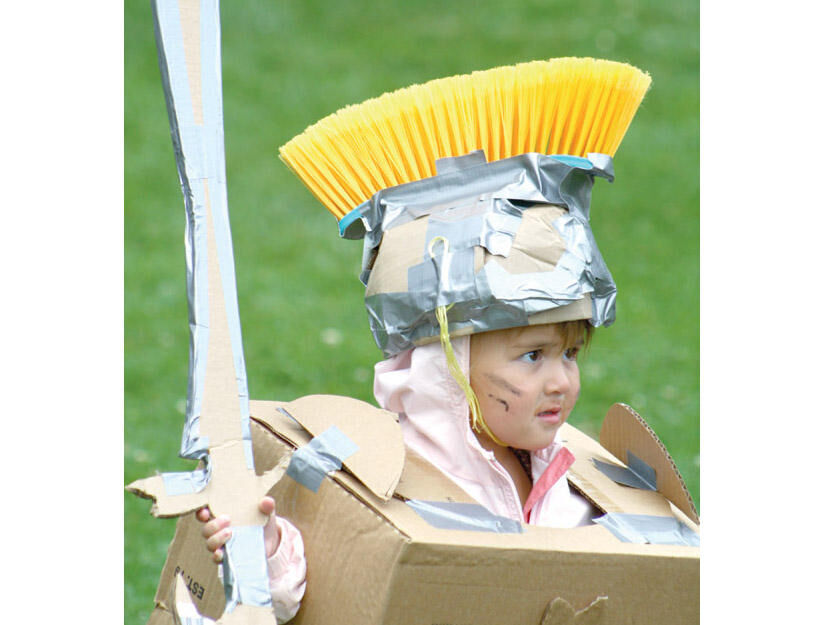 Cardboard warriors descend on Chippawa Park