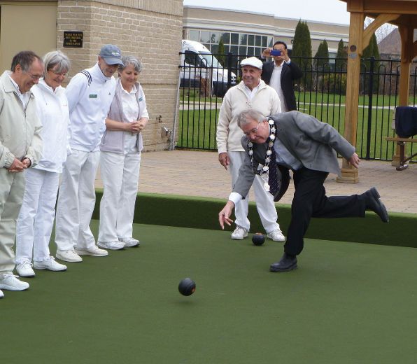 Lawn Bowling Club opens according to tradition