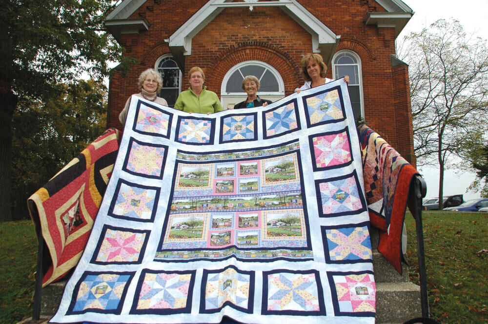 Churches team up for Quilts in the Country display