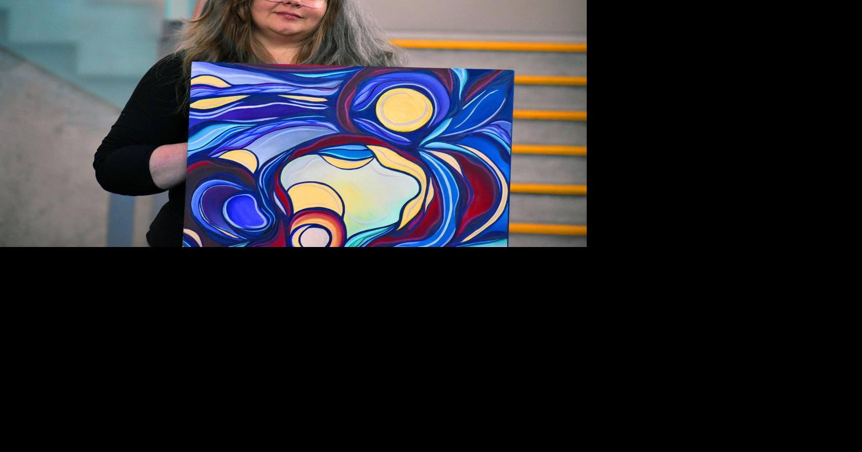 Grief inspired artist to embark on art career