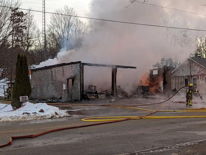 Portland fire station razed by fire