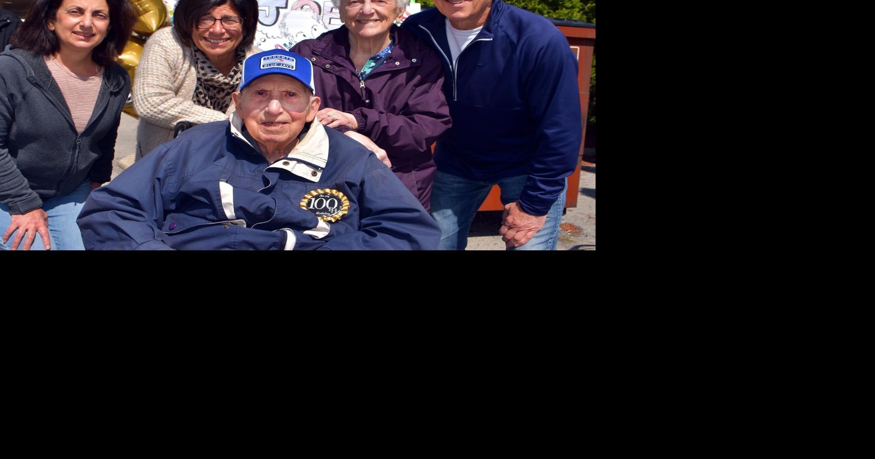 Joseph Monteleone’s 100th birthday countdown ends