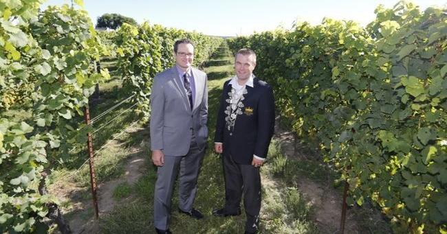 Wes Wiens crowned Grape King