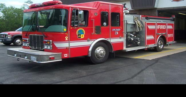 Fort Erie Fire Department respond to blaze on Eagle St. Sunday