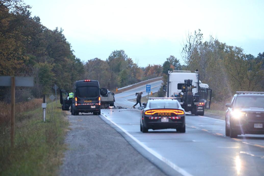 Three dead after pickup truck-bus crash in Welland