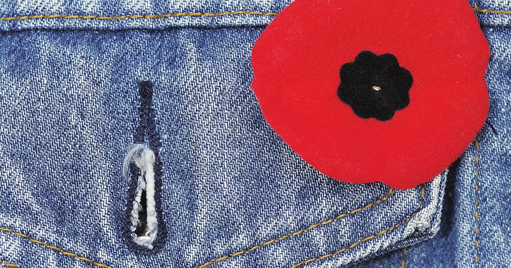 How to keep your Remembrance Day poppy from falling off