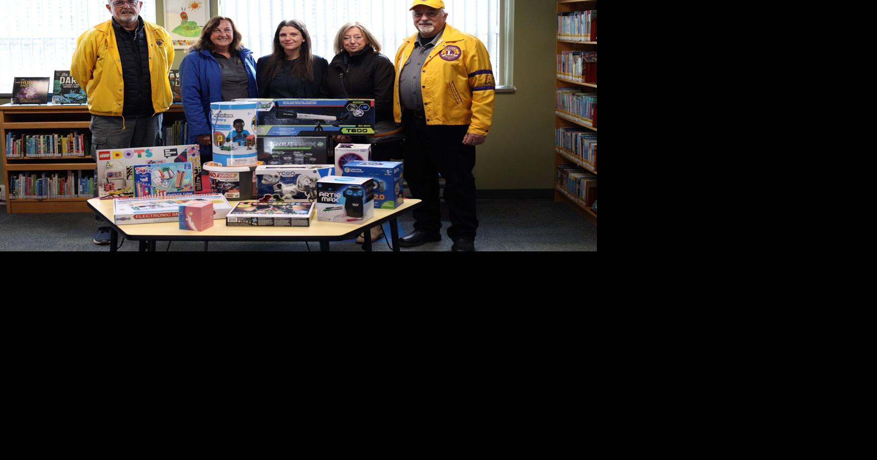 Port Colborne Lions donate to Port Colborne Public Library
