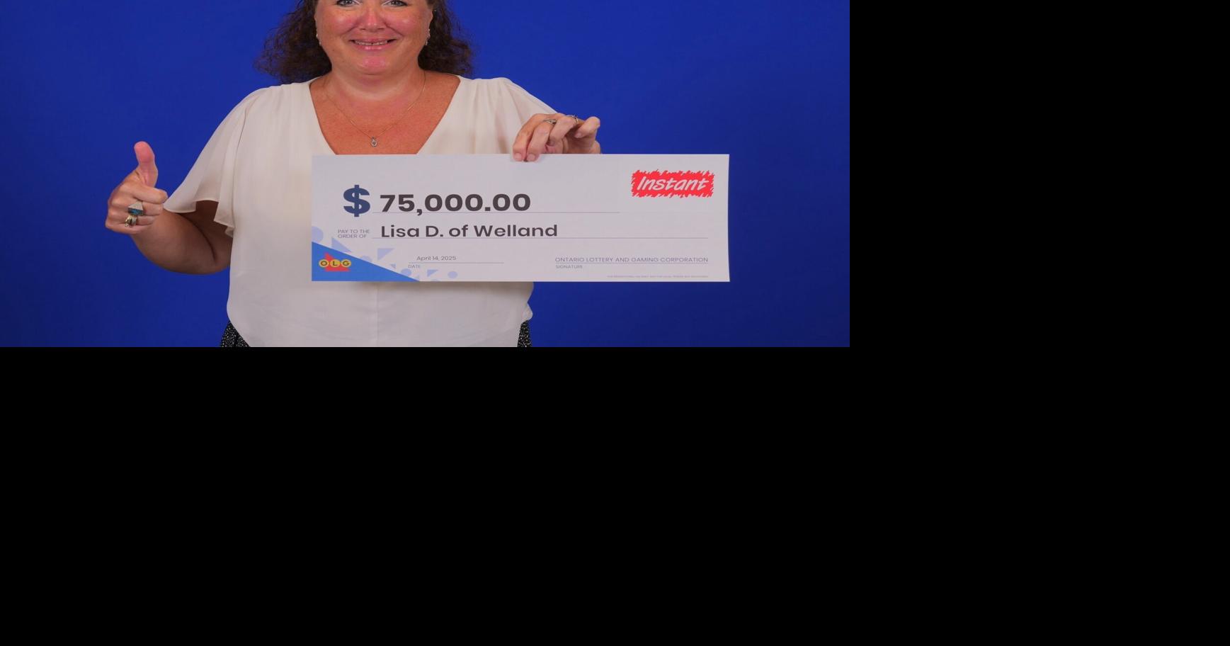 Welland woman wins big with gifted lottery ticket