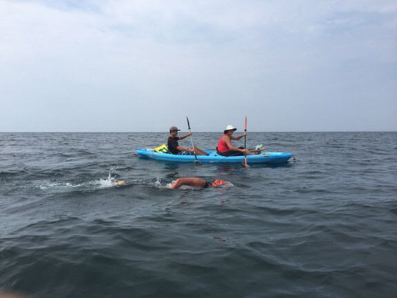 Teen swimmers set 24-hour relay record