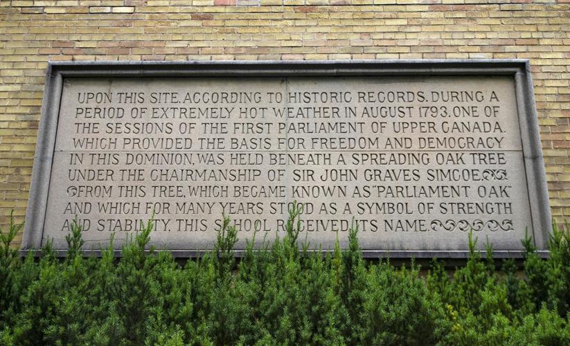 Did the first parliament take place at Parliament Oak?