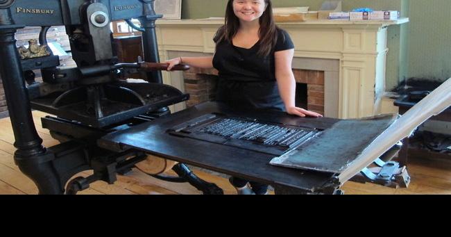 Hot off the press at Mackenzie Printery and Newspaper Museum