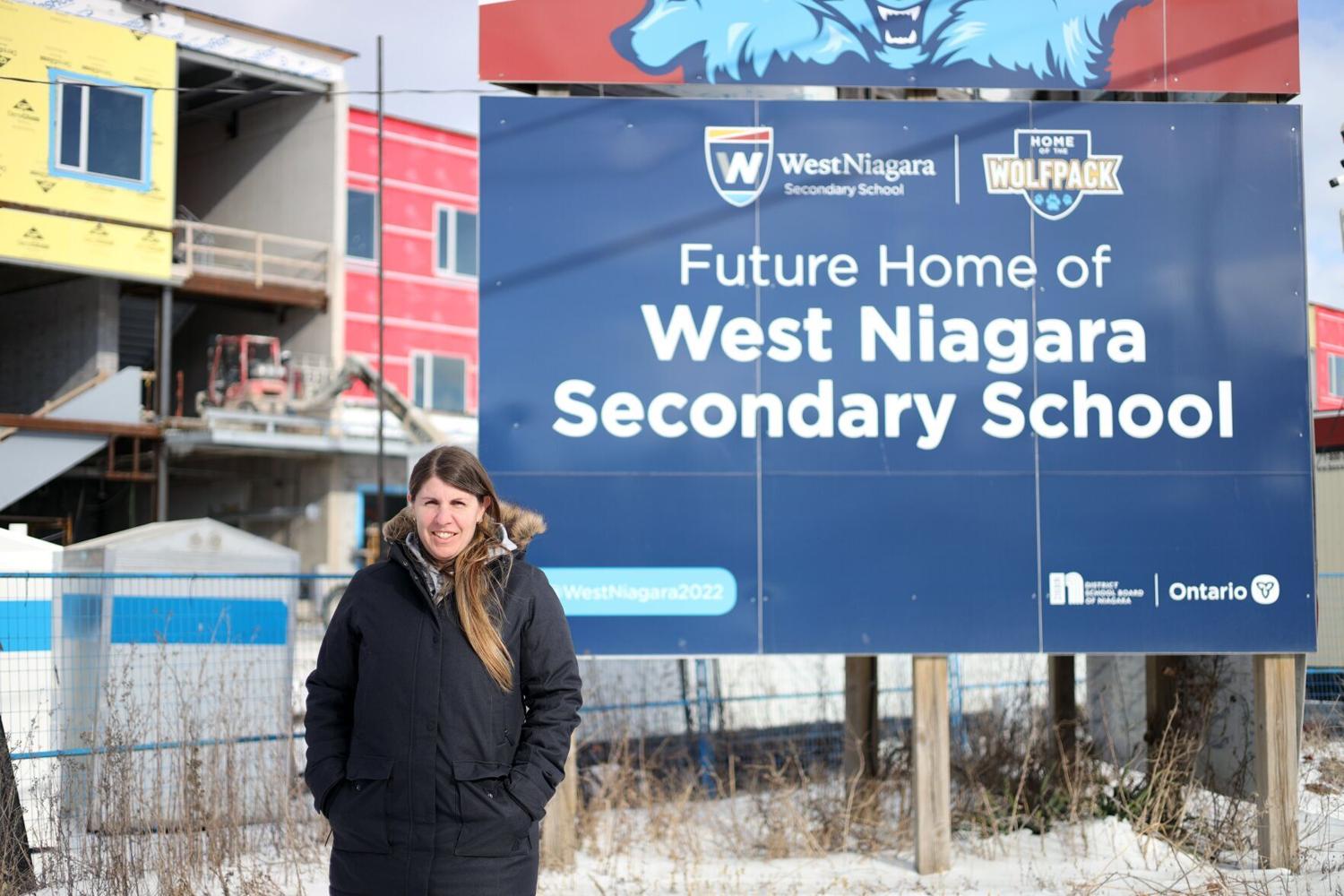 Excitement builds as construction continues at West Niagara school