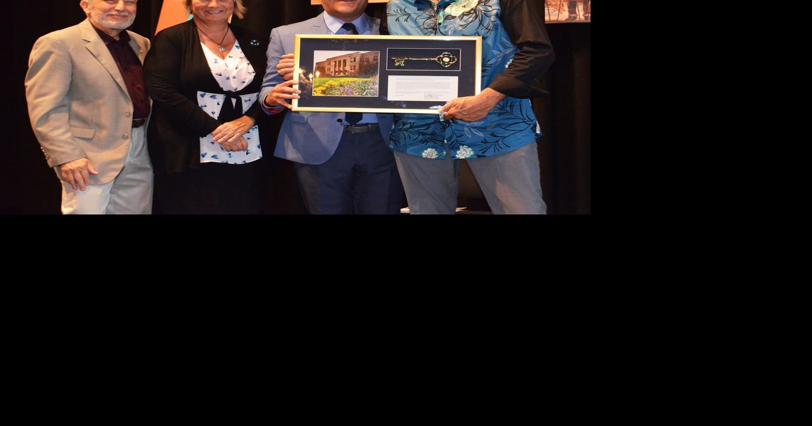 Canadian playwright Norm Foster awarded Key to the City