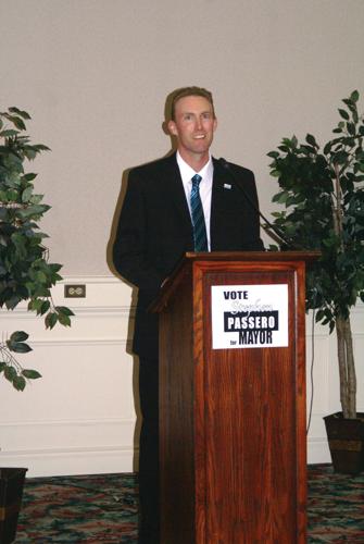 Passero sets sights on mayor's seat