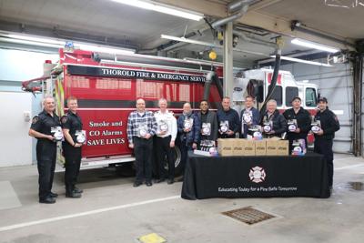 Thorold Fire Department receives more than 200 smoke alarms