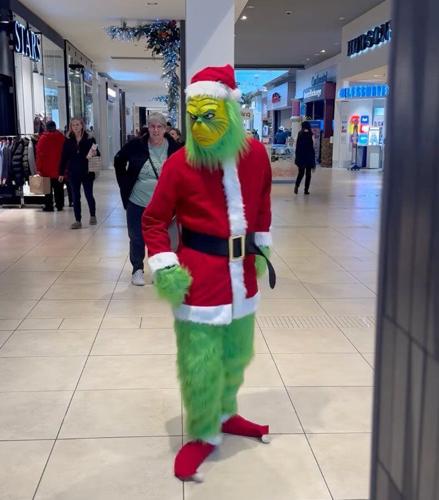 Niagara Falls Grinch spreading Christmas cheer
