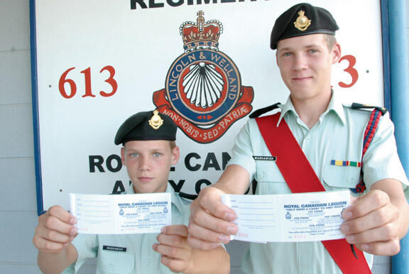 Cadet raffle draw approaches