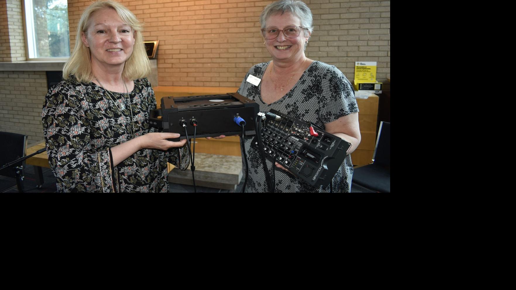 Loud and clear at Grimsby library