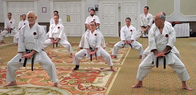 Karate masters visit Niagara Falls