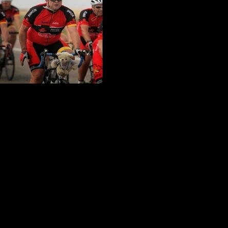 Neil Babbage rides for childhood cancer research