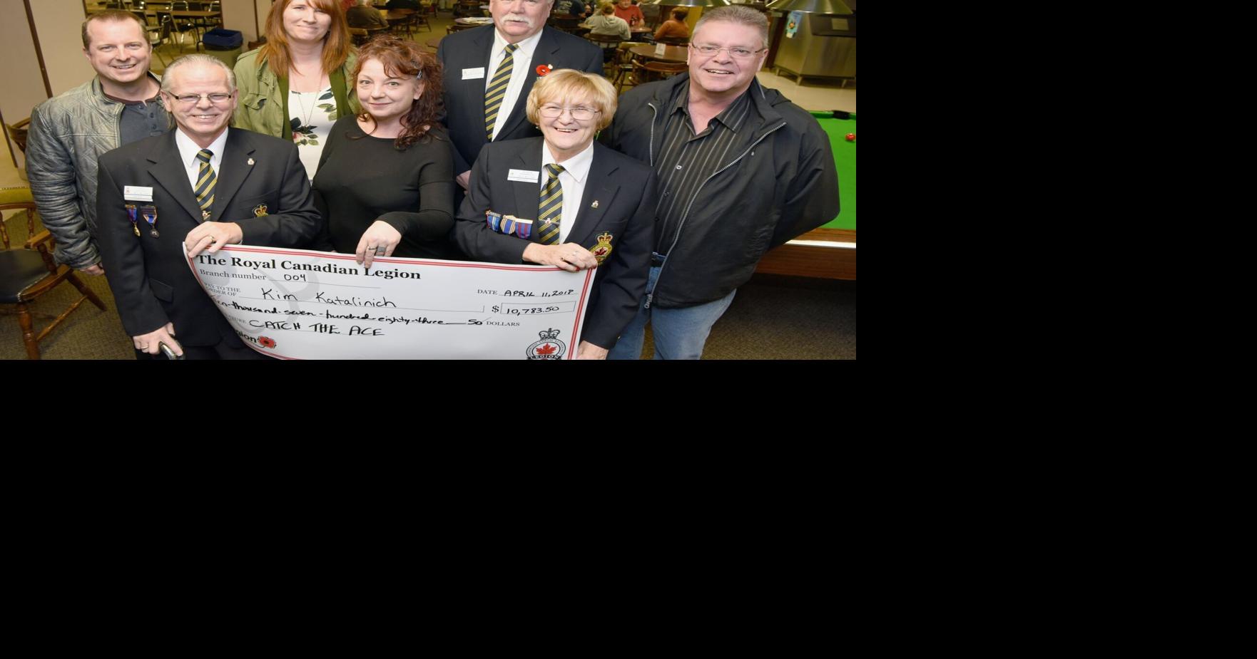 Catch the Ace a wrap at Welland Legion