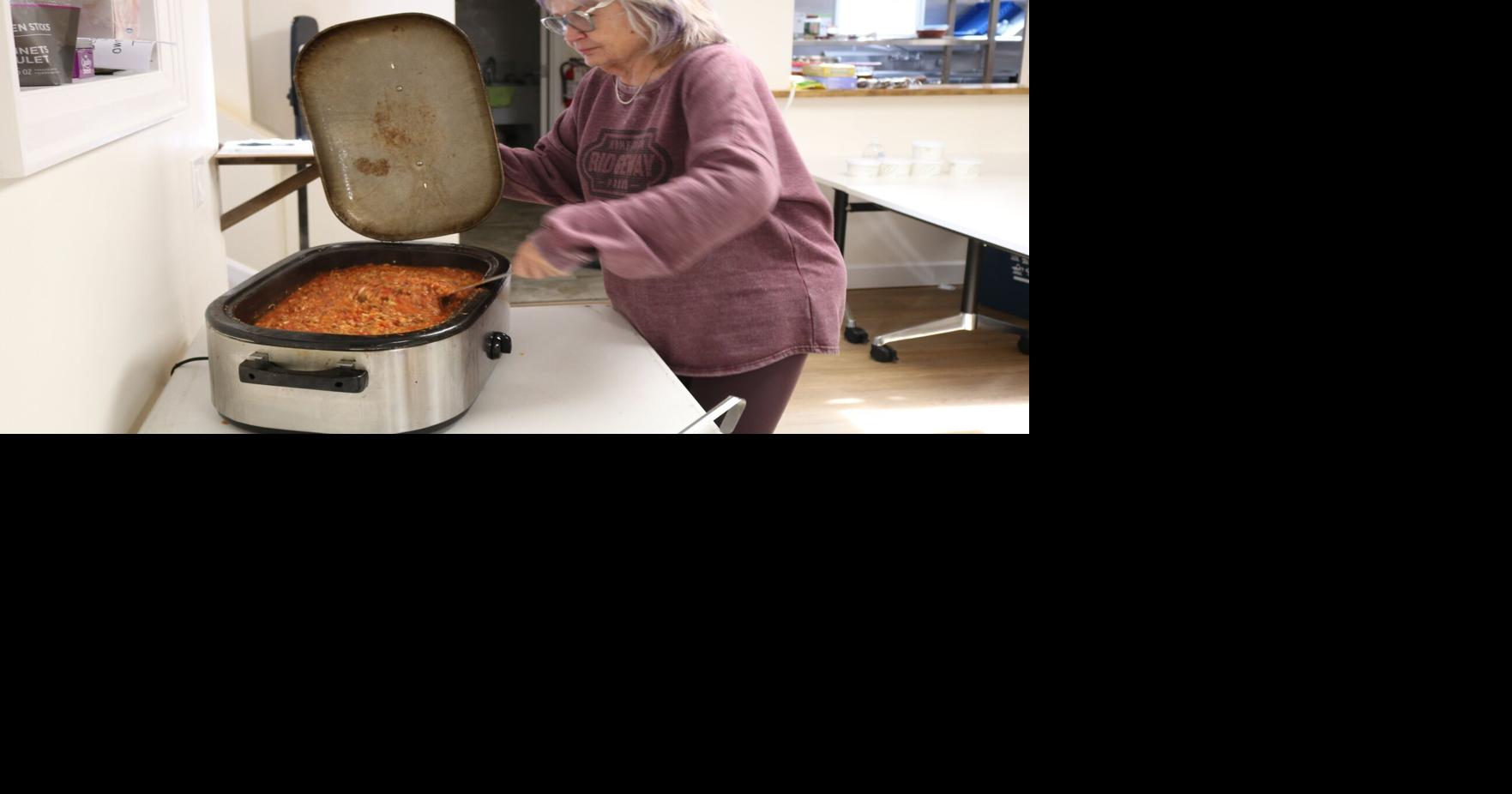Crystal Ridge Dream Center handing out hot meals, compassion