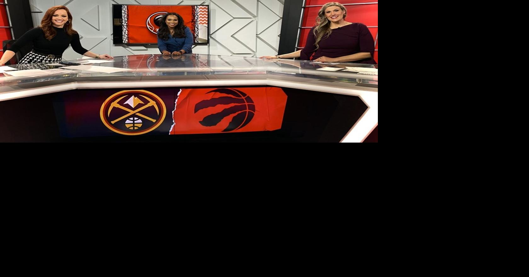 Amy Audibert makes history in all-female Raptors broadcast