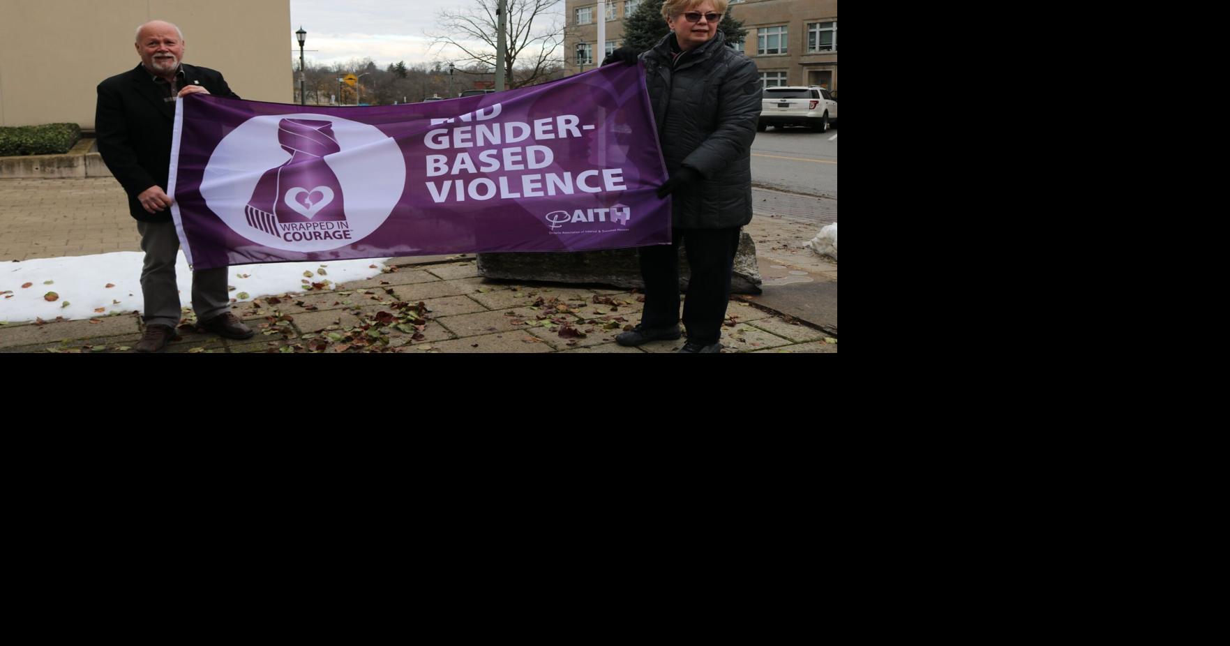 Welland kicks off 16 Days of Activism with flag raising