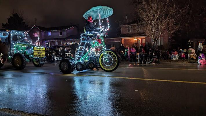 The 66th Santa Claus Parade in Grimsby