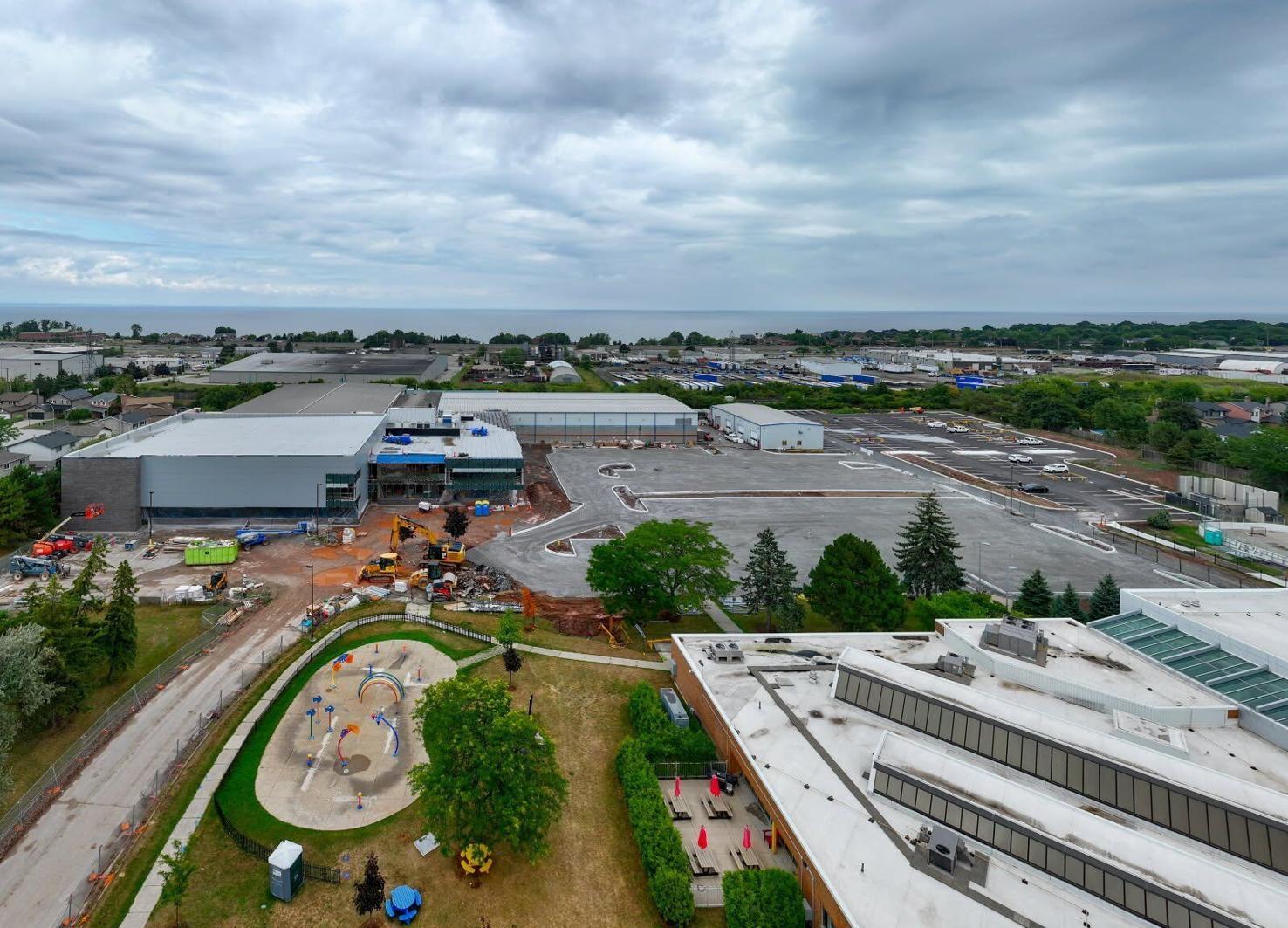 Peach King Centre upgrade three-quarters complete