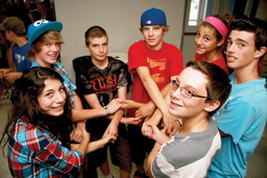 Grade 9s get early introduction