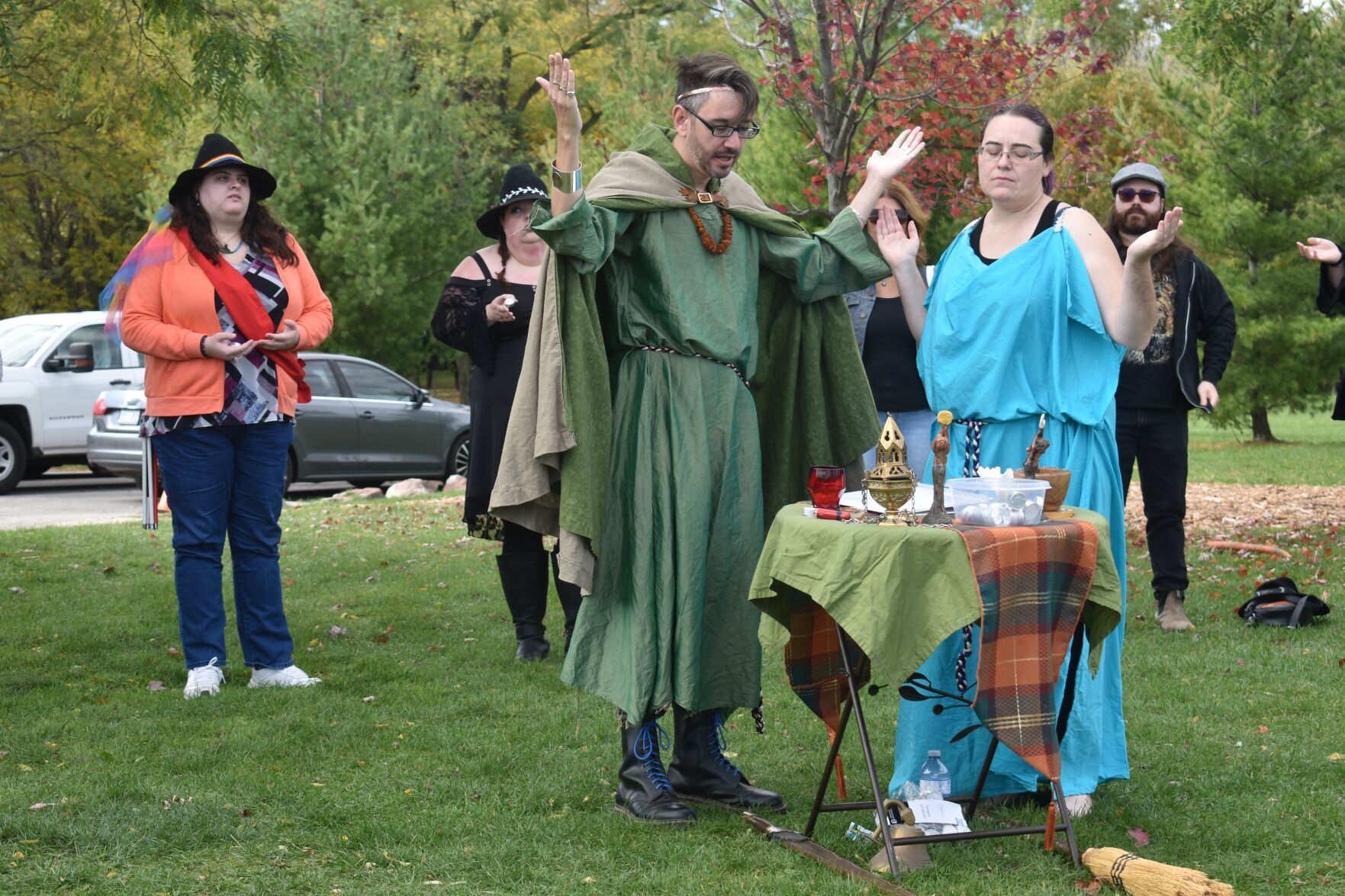Pagans gather at Firemen’s Park in Niagara Falls