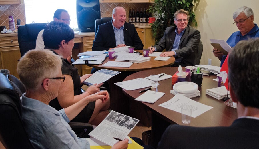 MP Dean Allison hosts roundtable on death and aging