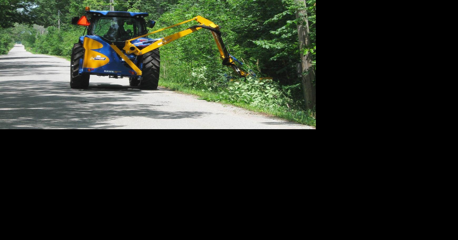 What’s Going On Here? Annual roadside brush trimming