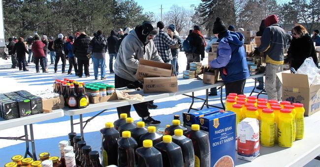 Free food for those in need