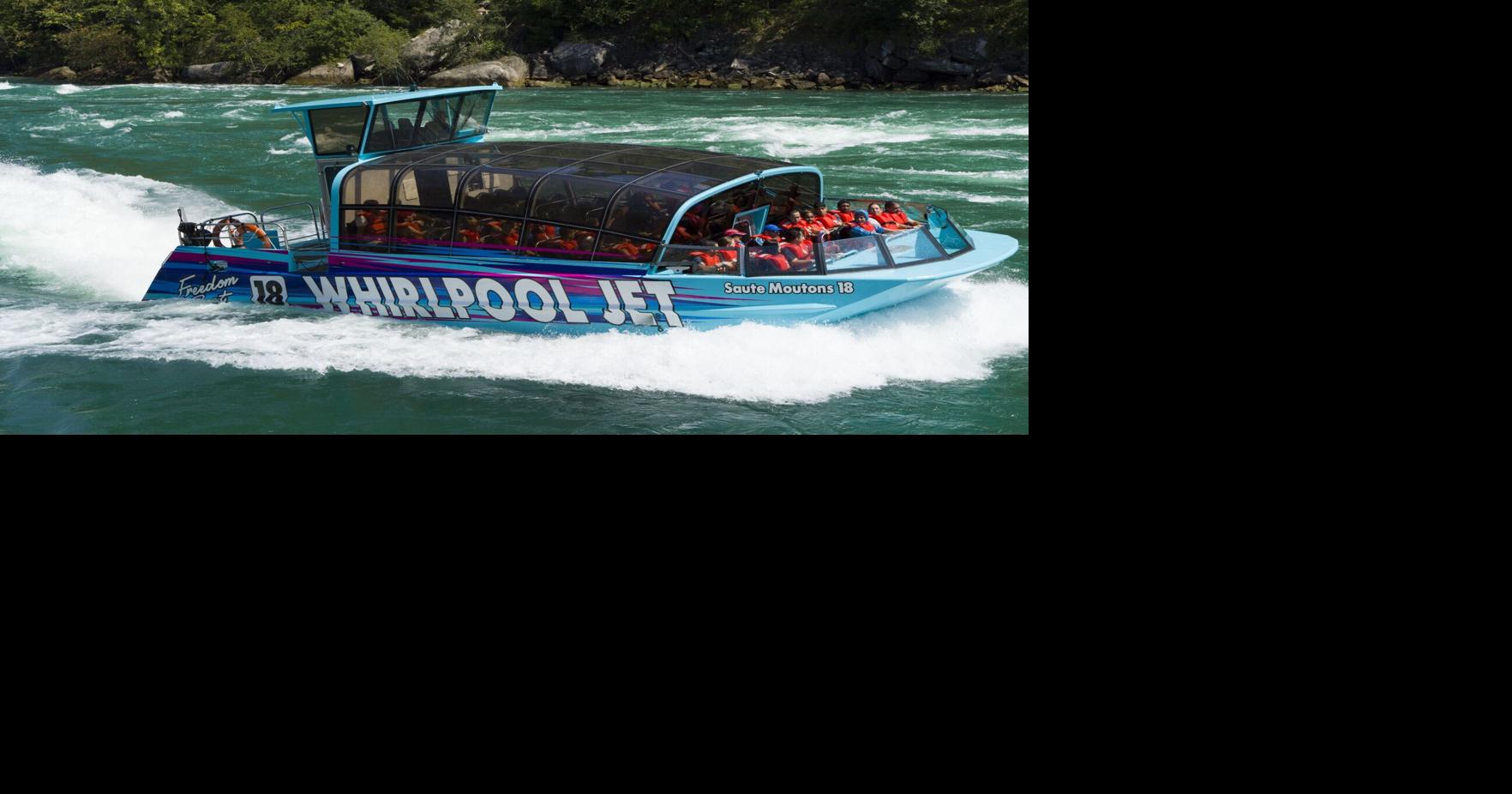 Whirlpool Jet Boat Tours launches stay-dry covered ride