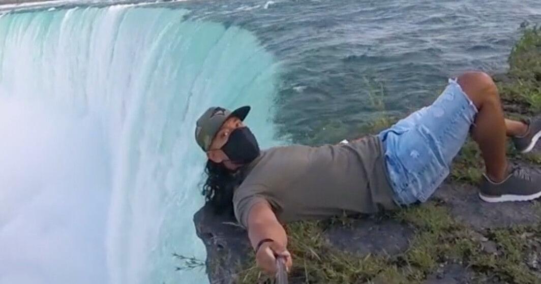 Niagara Parks Police investigating Niagara Falls TikTok selfie stunt