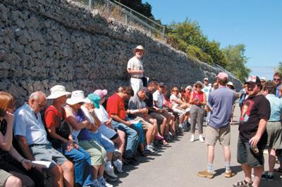 Alun Hughes brought local history to life