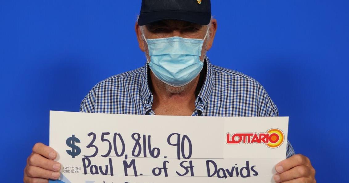 St. Davids man wins $350K with Lottario