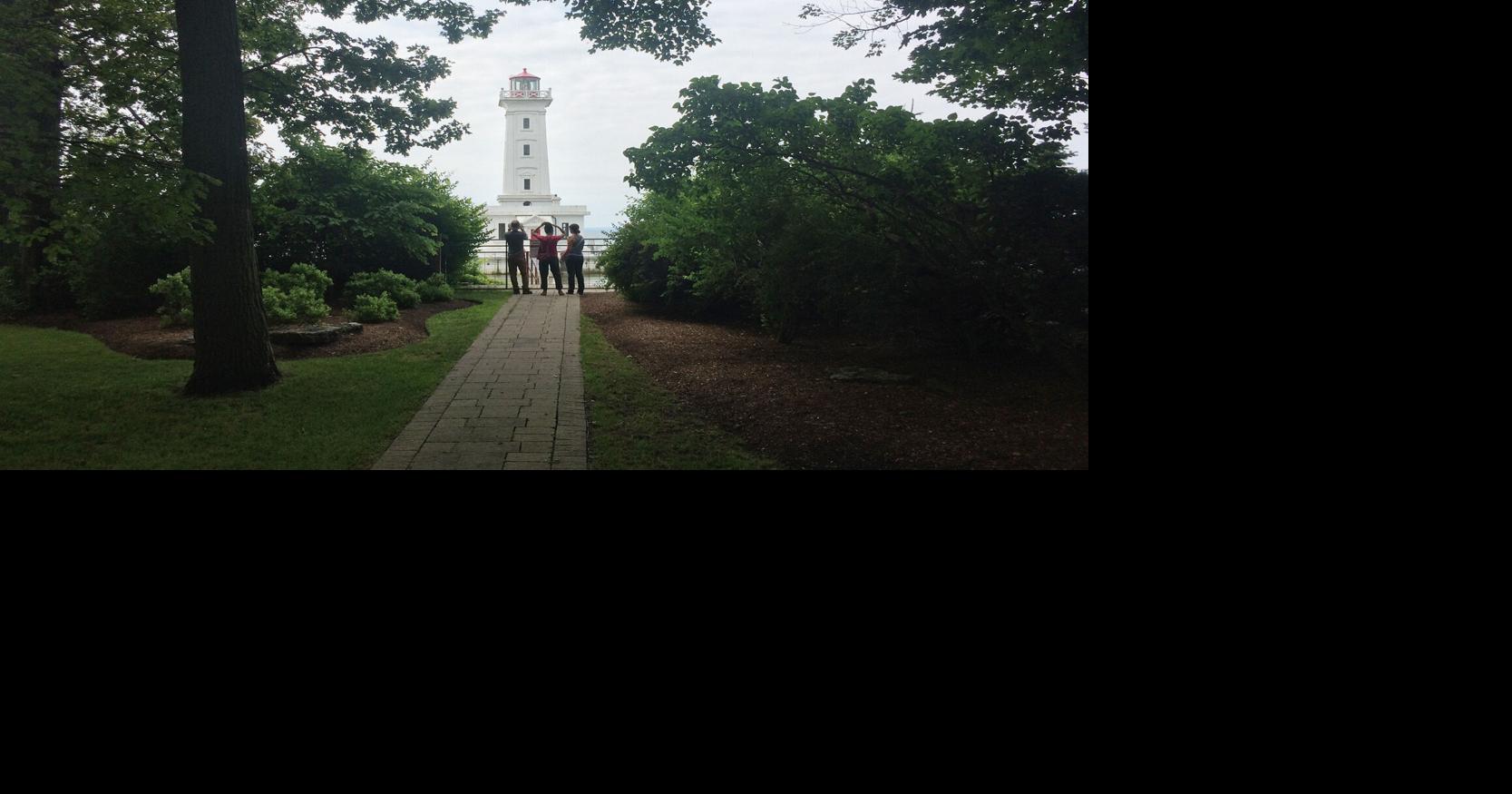 Point Abino Lighthouse tours washed out