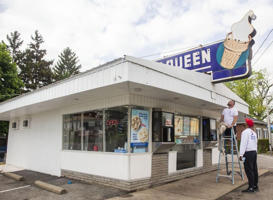 Iconic Port Colborne Dairy Queen gets a fresh coat of paint
