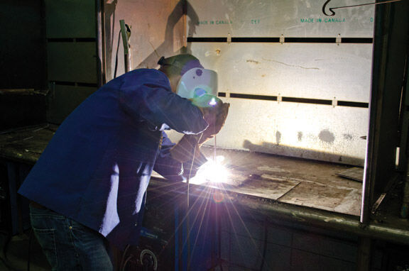 Port High becomes welding test site