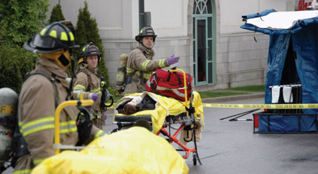 Fake disaster tests skills of local emergency responders