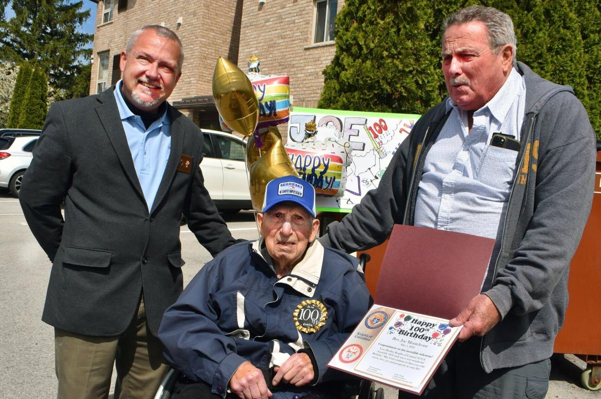 Joseph Monteleone’s 100th birthday countdown ends