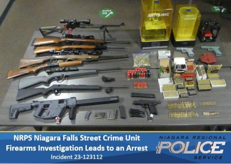 Police seize firearms, 3D printers from Niagara Falls home