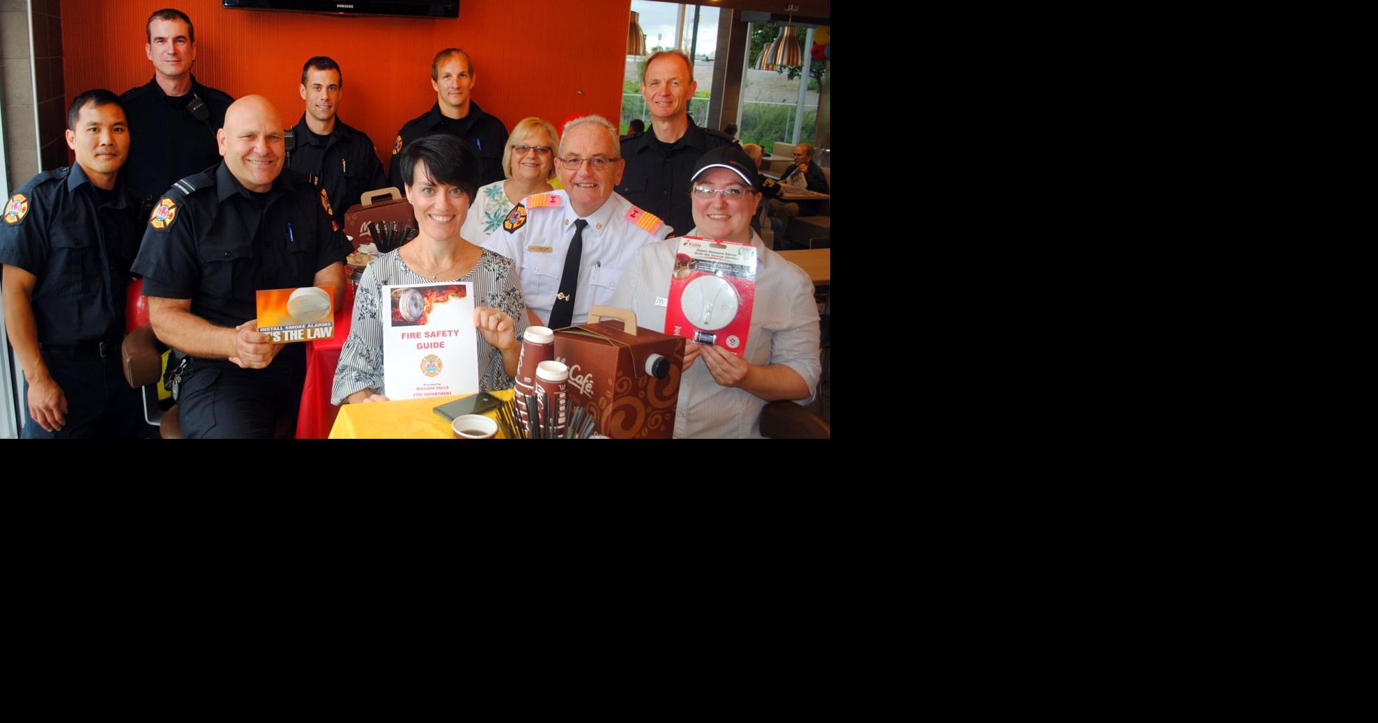 Coffee With a Firefighter promotes fire safety in homes